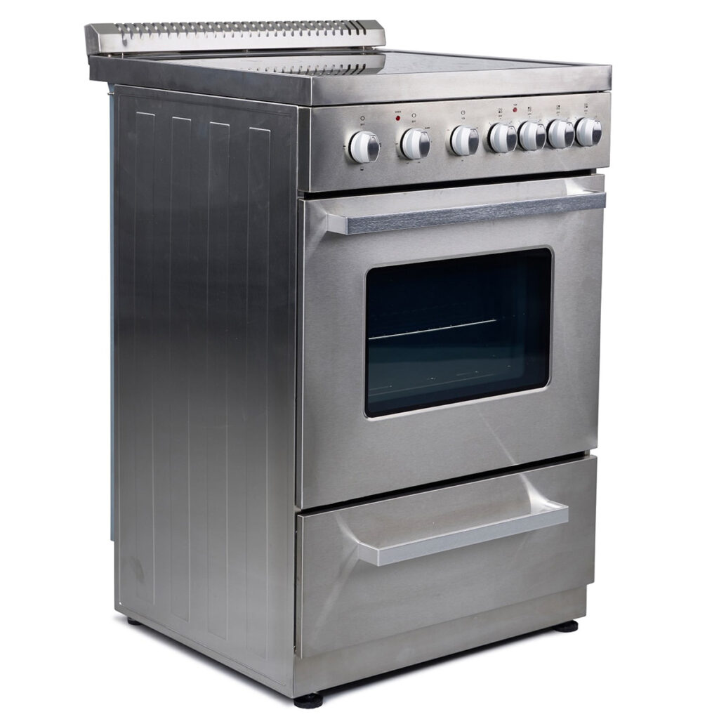 20" 4 Burners Freestanding Electric Stove - Premium Levella