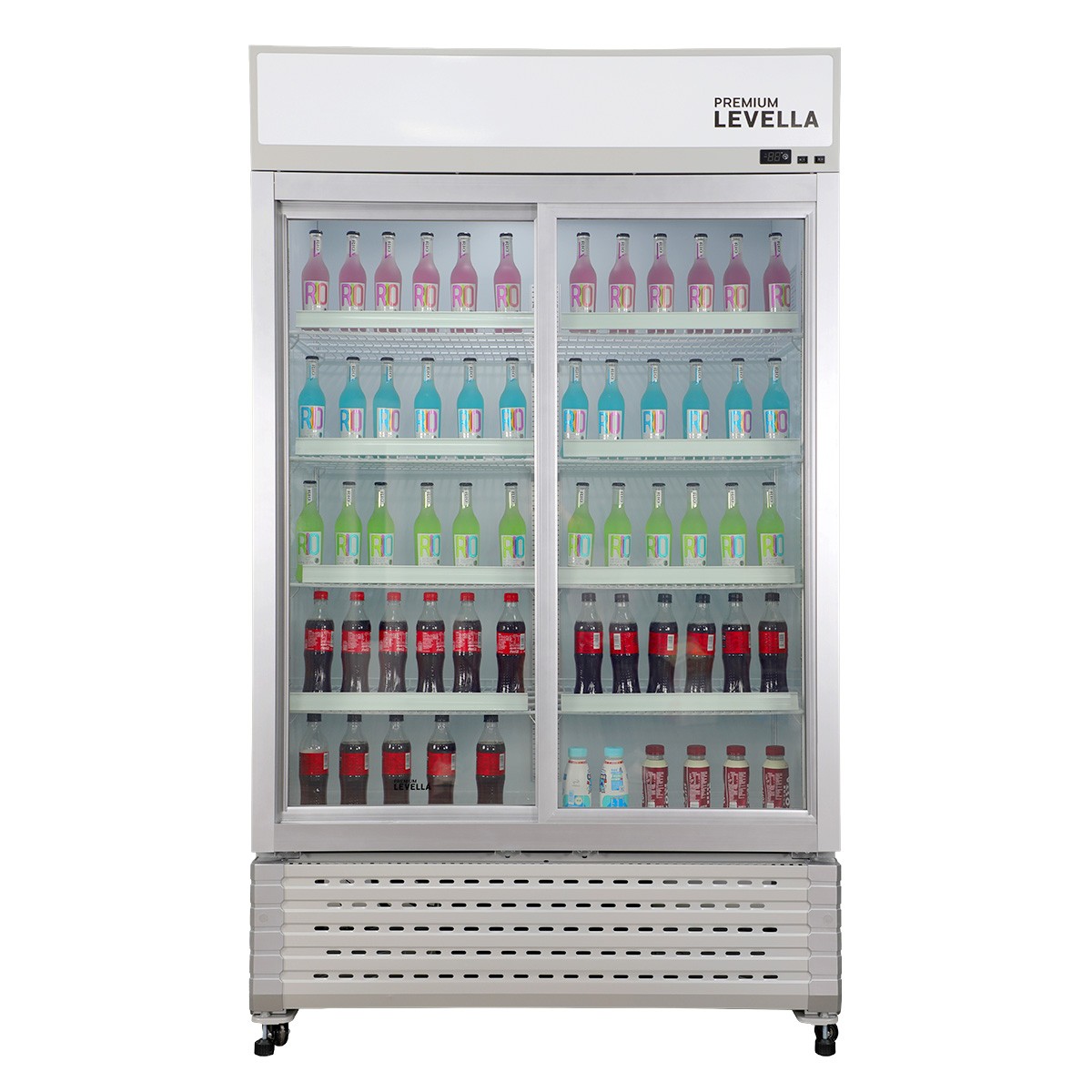 35.77 / 35.01 ft³ Sliding door display Refrigerator - Premium Levella